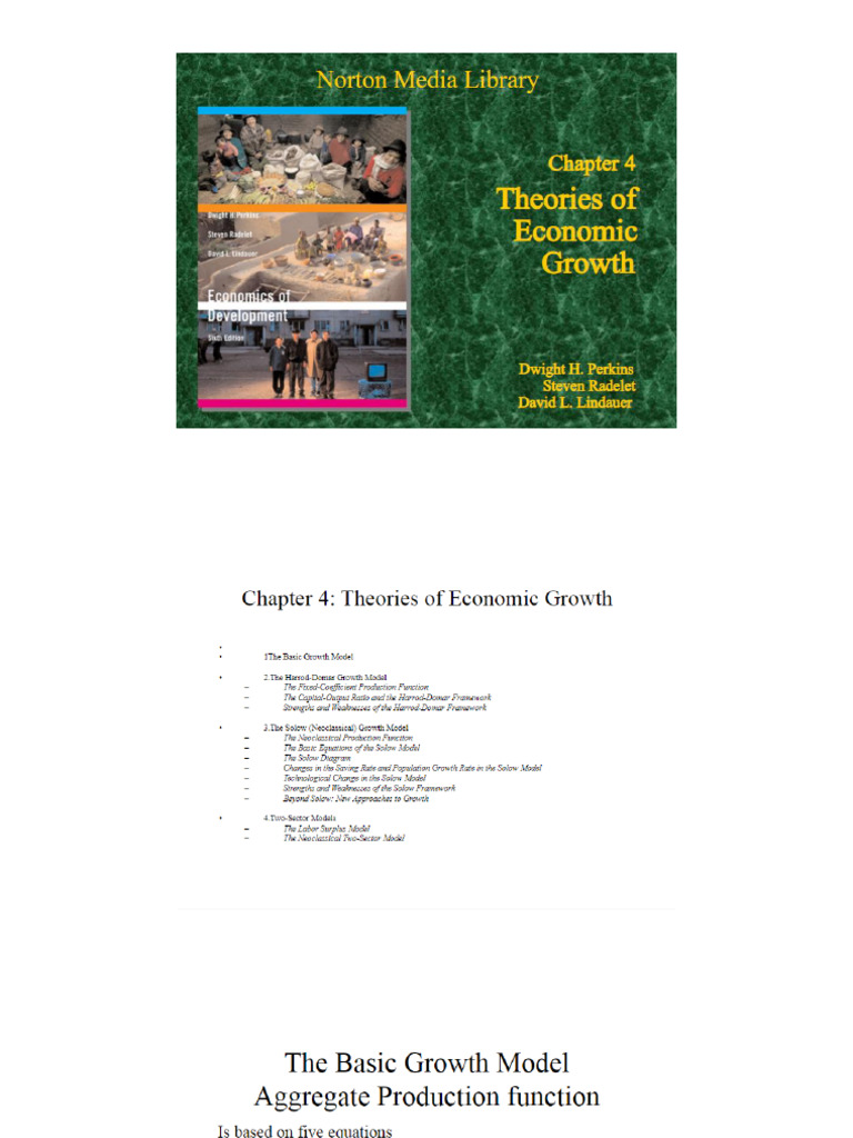 Chapter 4_Theories of Economies | PDF