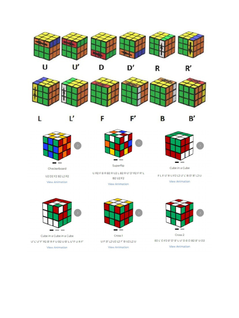 Rubix Cube | PDF