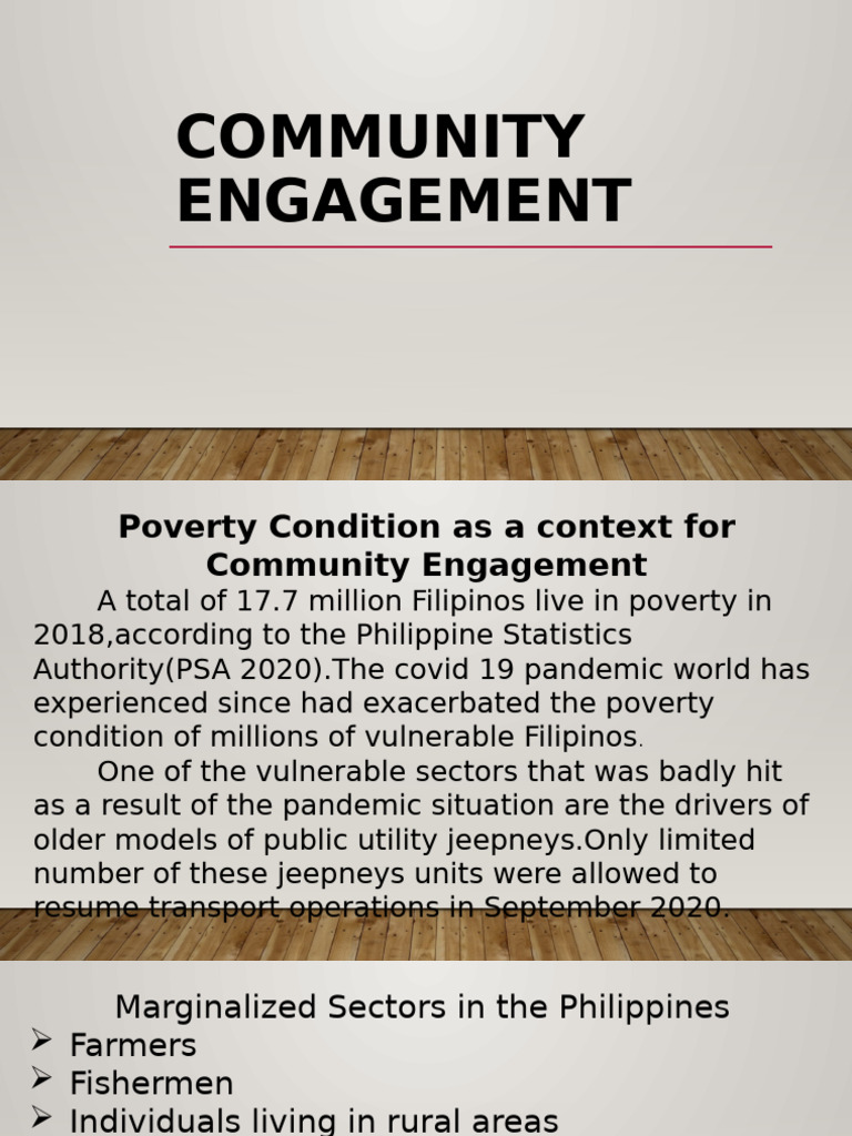 NSTP 1 Community Engagement | PDF