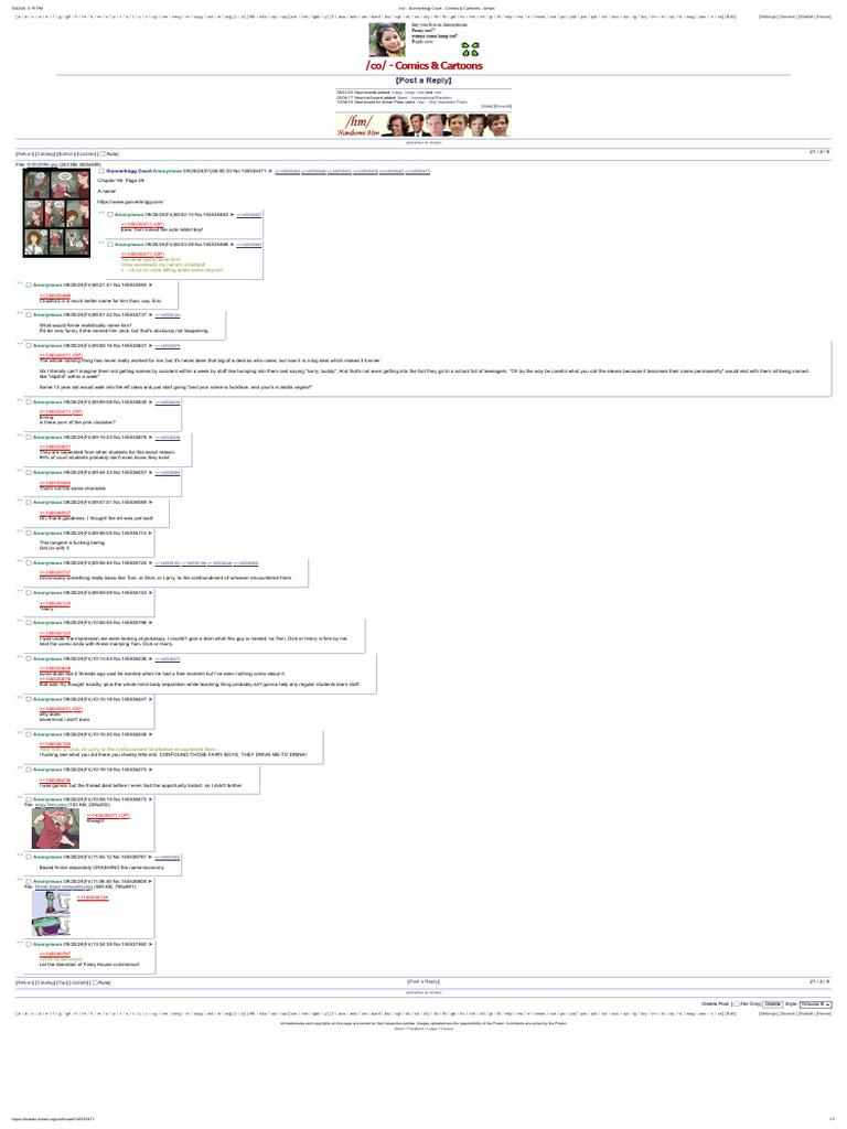 Co - Gunnerkrigg Court - Comics & Cartoons - 4chan | PDF | Social ...