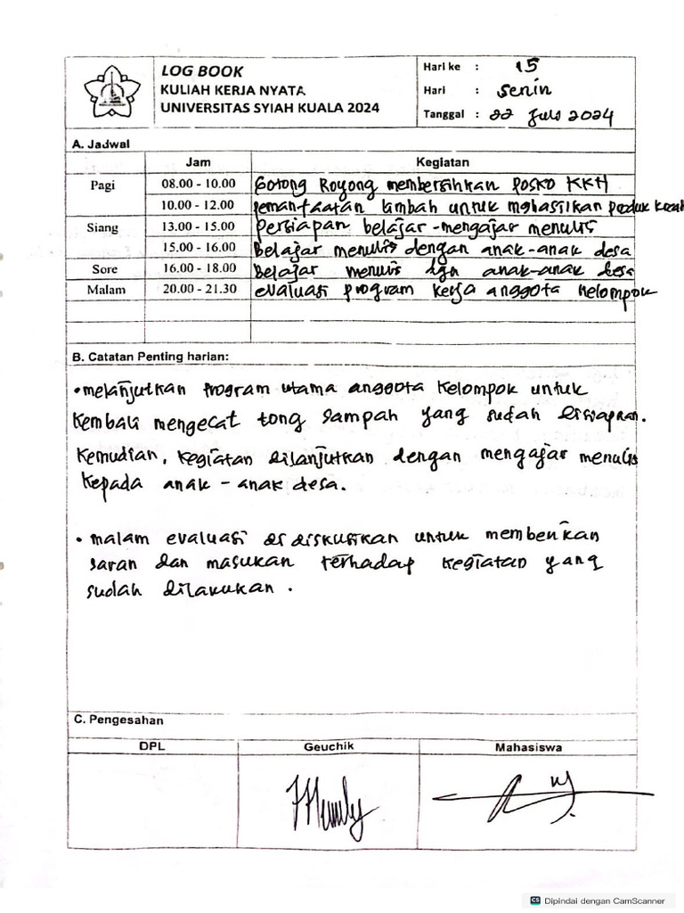 Logbook 3 Nuraini 2104103010053 | PDF