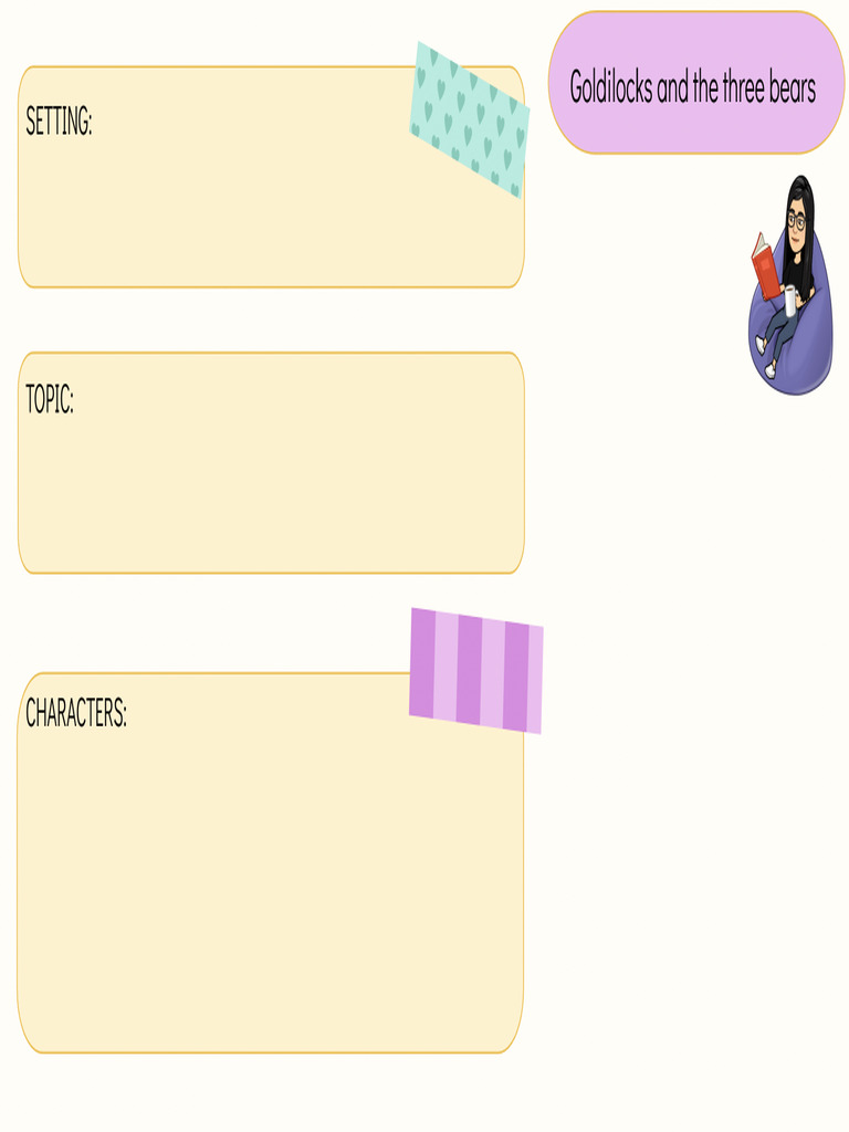 Goldilocks Story Elements | PDF