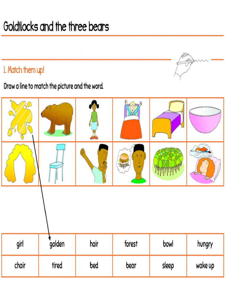 Goldilocks Worksheet | PDF