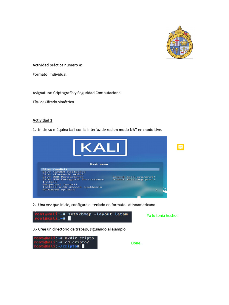 Lab Criptografia Numero 4 | PDF