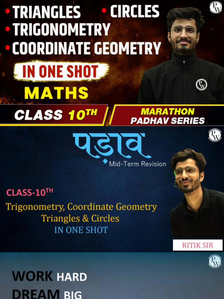 COMPLETE MATHS Class 10th Term 1 (Part 2) - Classnotes | PDF