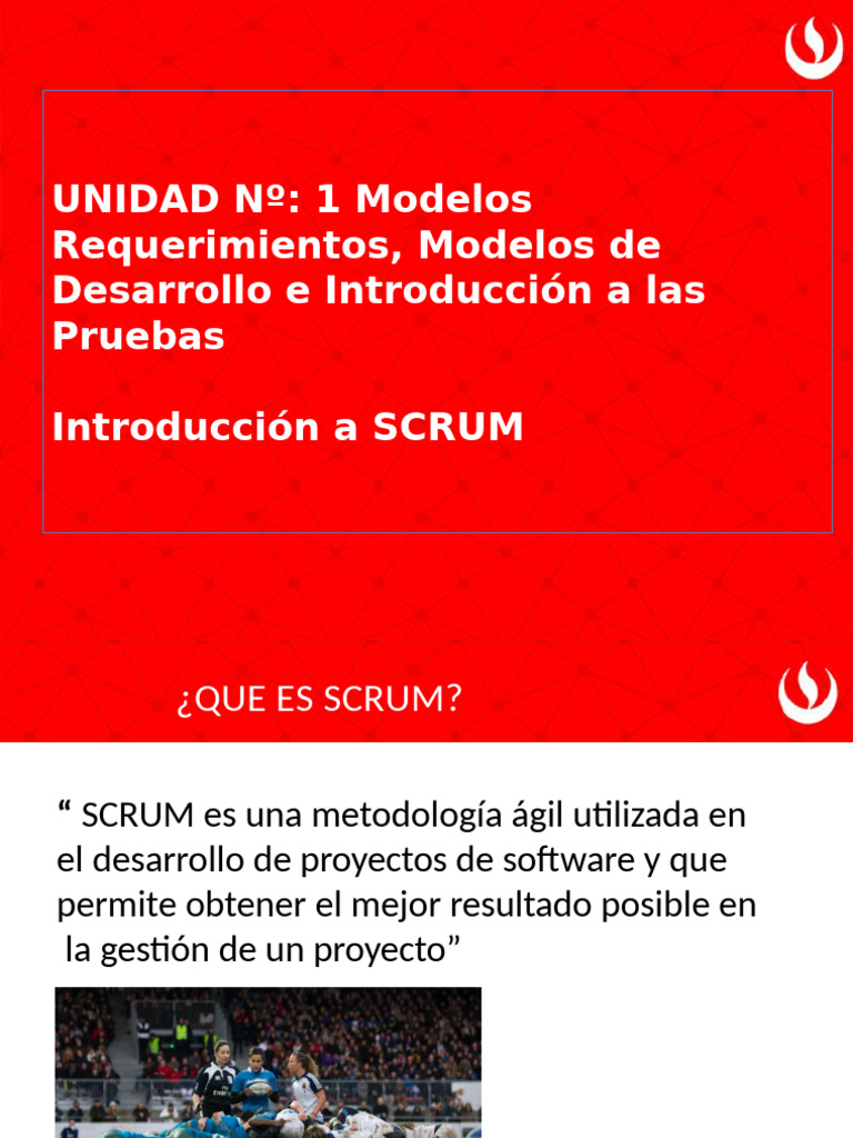 Unidad - 01 - S2 - Introducción A SCRUM 2024-2 | PDF