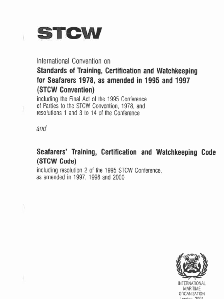 STCW | PDF