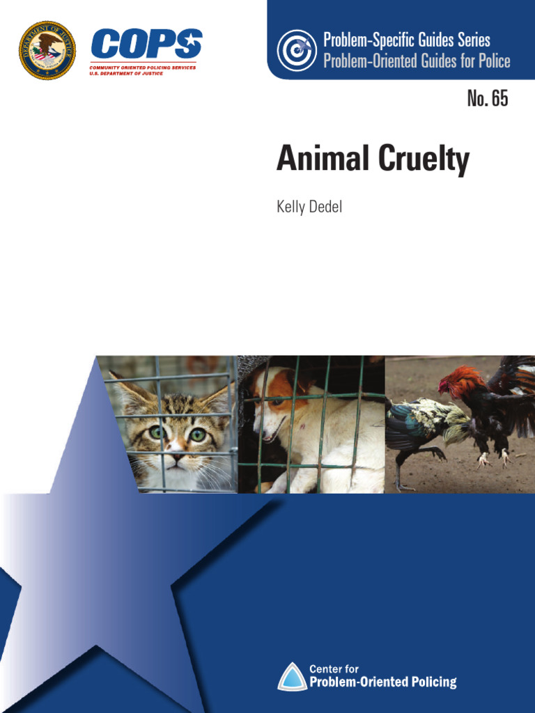 Animal Cruelty, Kelly Dedel | PDF