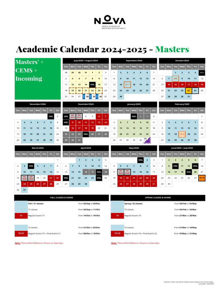 Academic Calendar | PDF