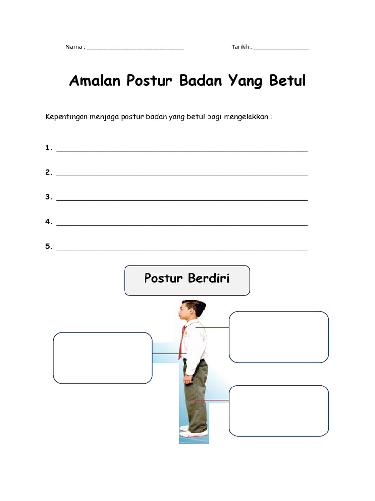 Postur Badan | PDF