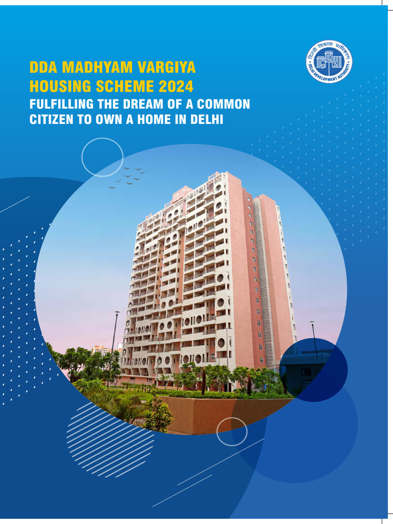 Dda Madhyam Vargiya Housing Scheme 2024 | PDF