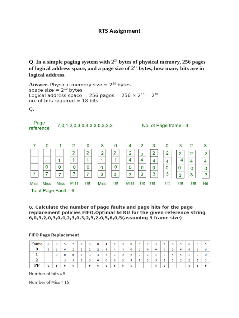 RTS Assignment | PDF