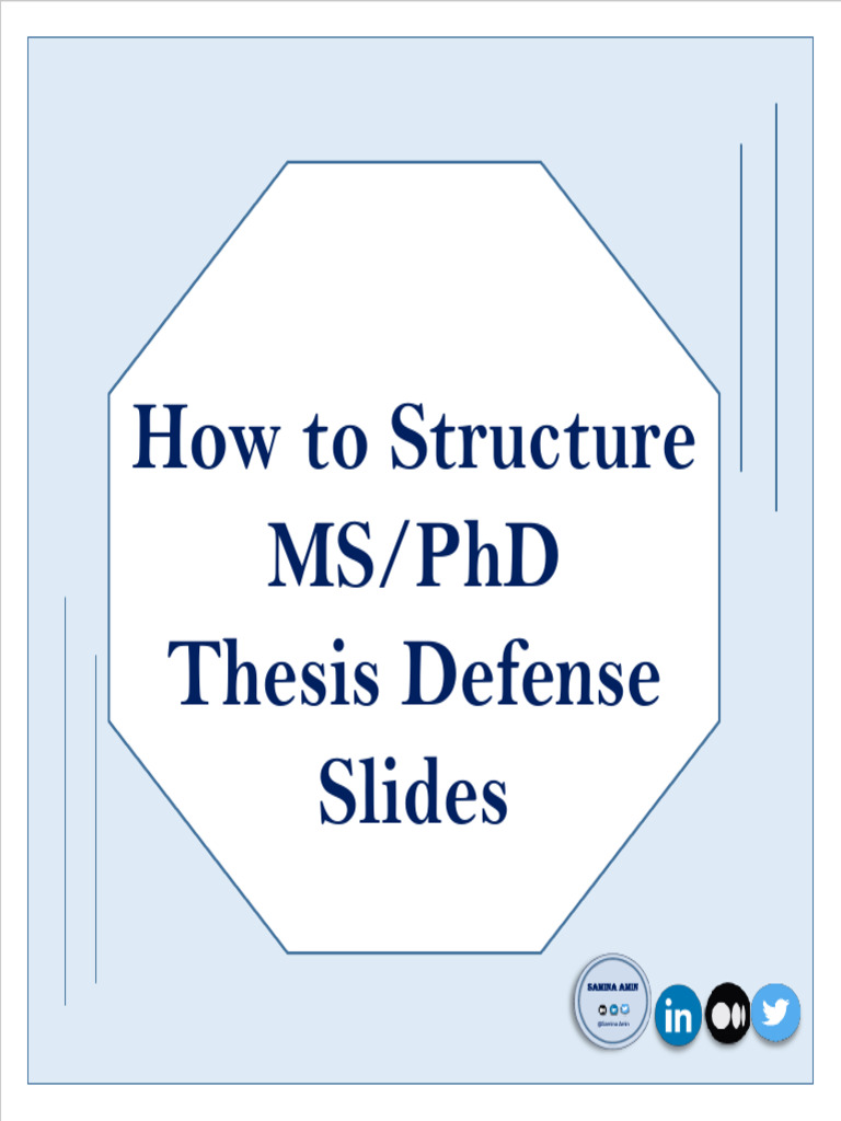 How_to_Structure_MS_PhD_Thesis_Defense_Slides_1725789502 | PDF