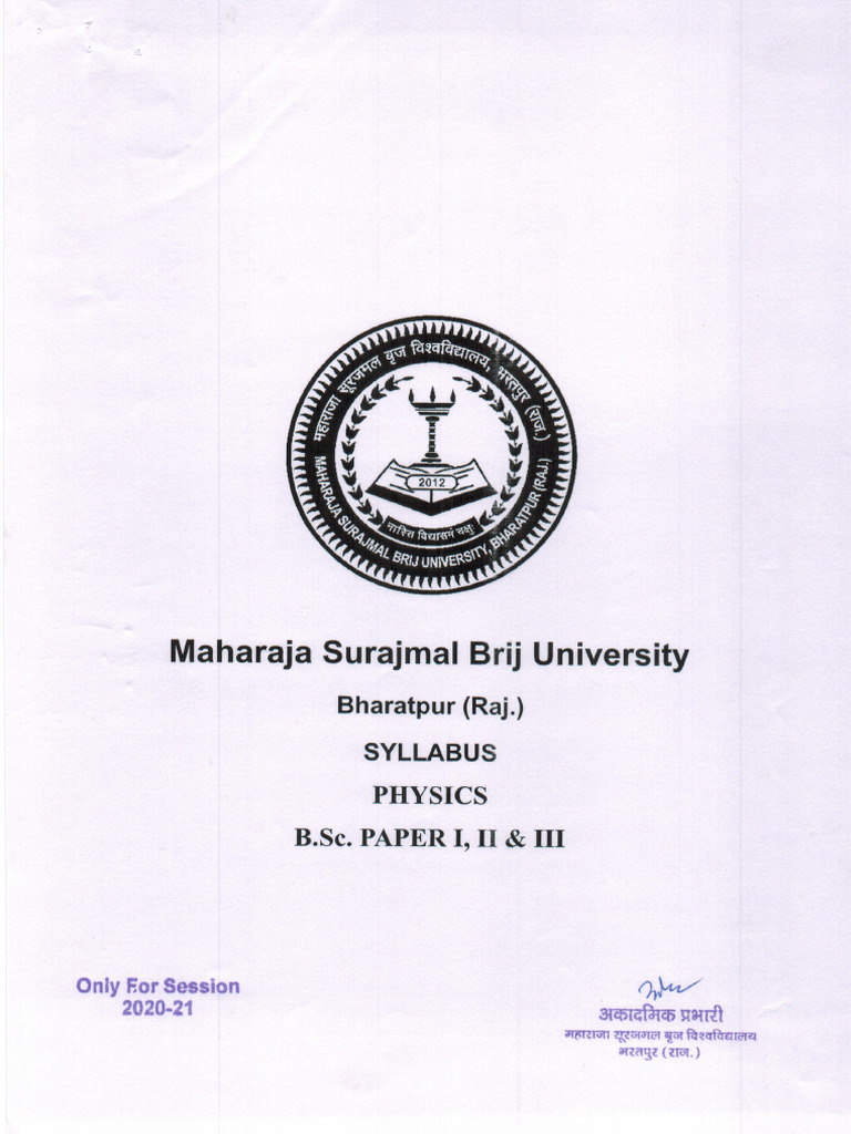 Physics BSC | PDF