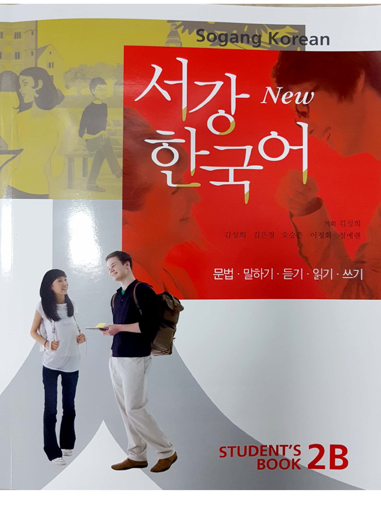 Sogang Korean 2b Student S Book PDF | PDF