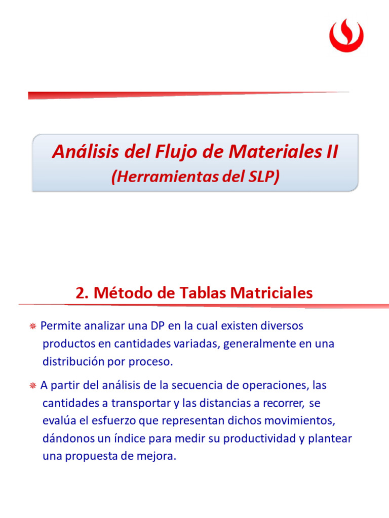 11 - Análisis Del Flujo de Materiales II | PDF