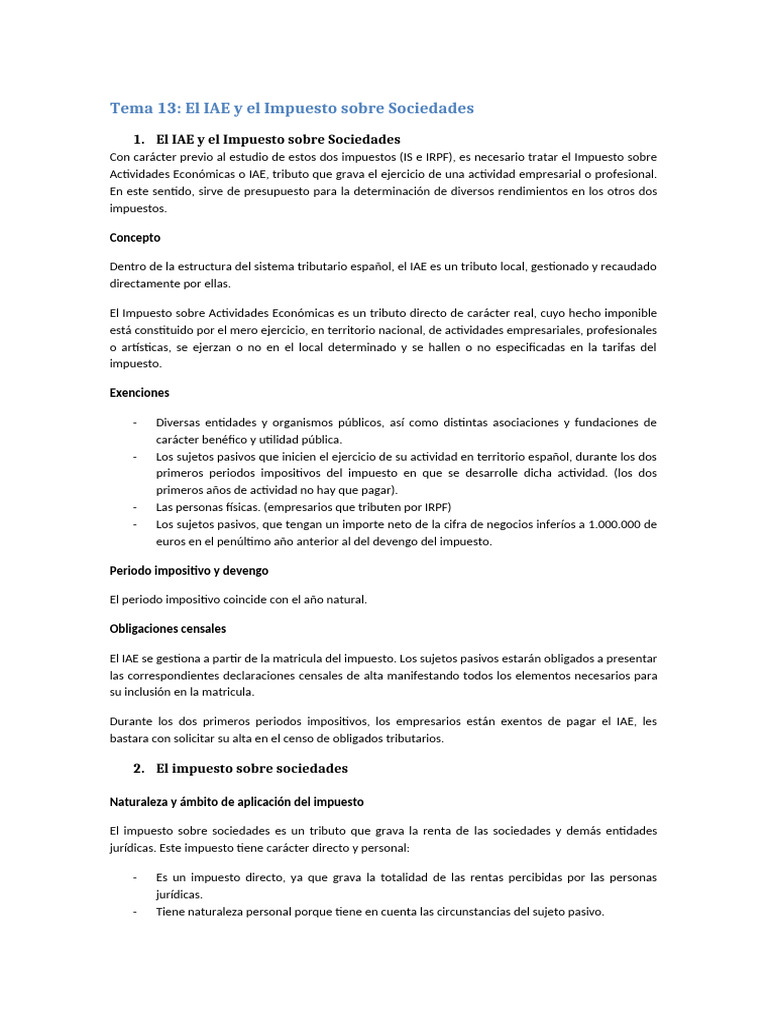 Tema 13 | PDF