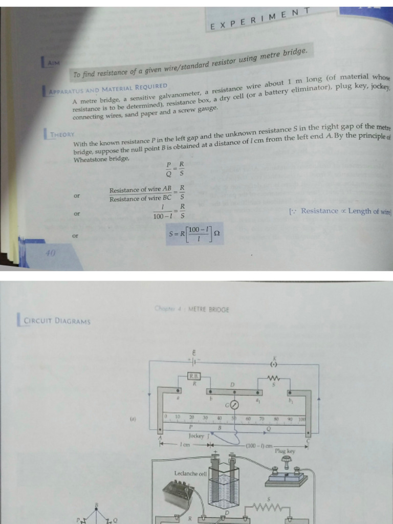 Physics Practical Sec-1 (Exp-1) | PDF