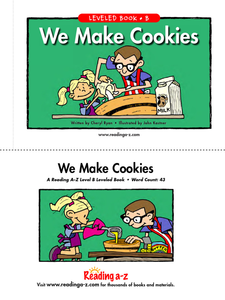 RAZ-B 041 We Make Cookies | PDF