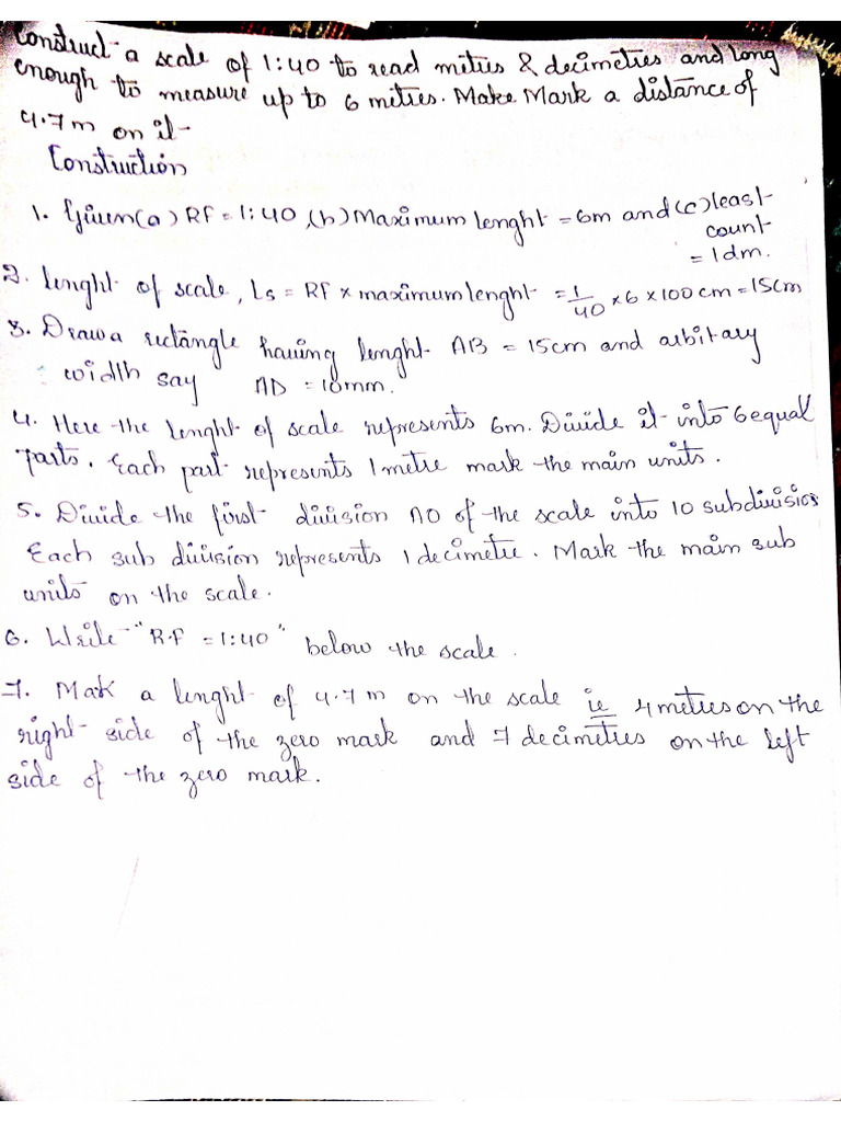 Graphics Sheet No.6 Scales | PDF