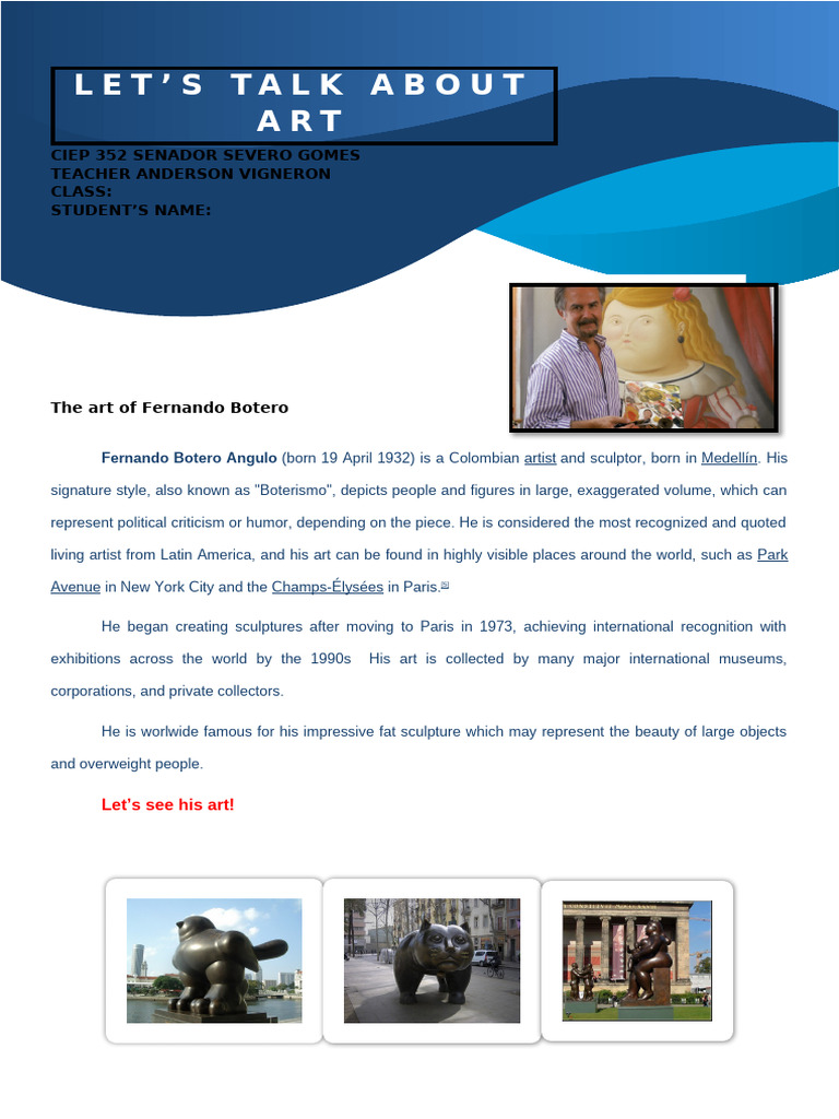 Fernando Botero | PDF