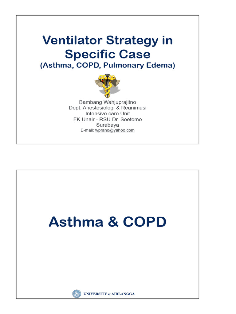 2-Ventilator Strategy in Specific Case | PDF
