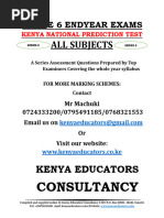 Grade 1 CBC Endterm 2 Set 1 (SM) Exams | PDF | Technology & Engineering