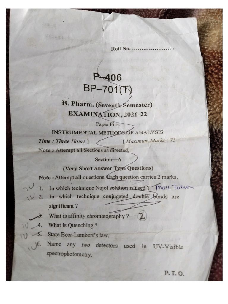 End Sem Question Papers | PDF