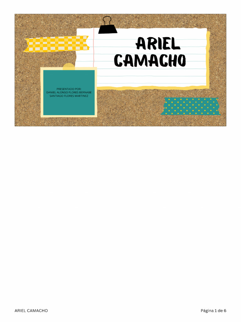 ARIEL CAMACHO | PDF
