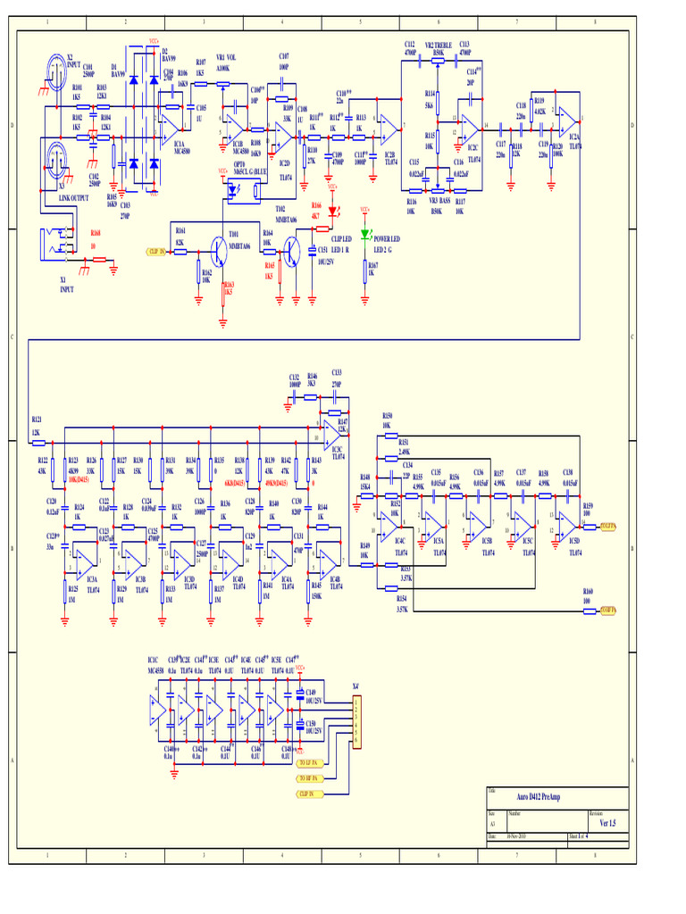 Auro D412 D415 PreAmp v1.5 | PDF