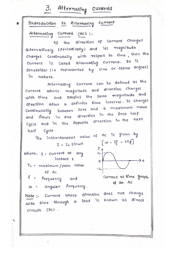 Handwritten Notes(All) | PDF