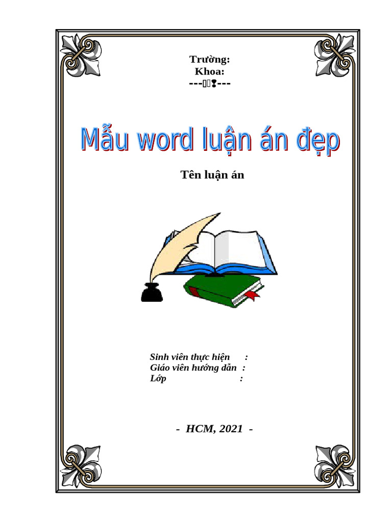 Tai Mau Bia Word Luan An 2021 Dep Mau So 2 | PDF