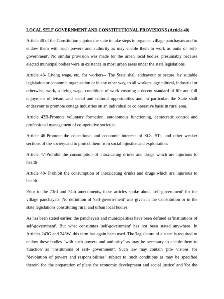 Constitutional framework | PDF