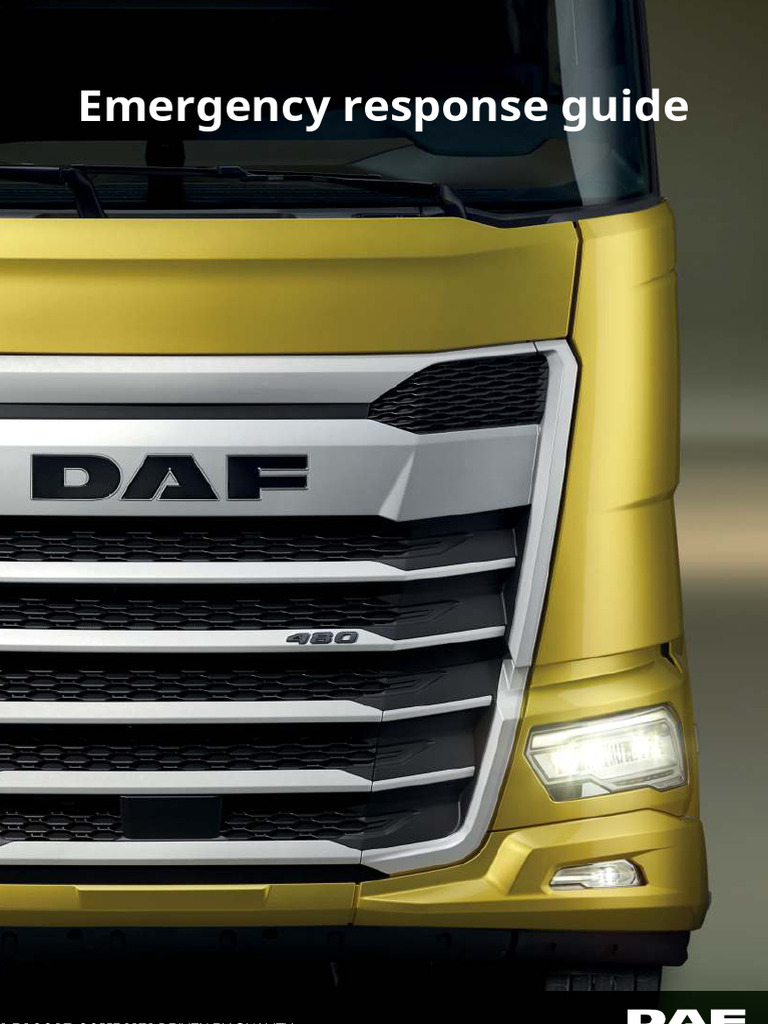 Emergency Response Guide XD XF XG XGplus EN | PDF