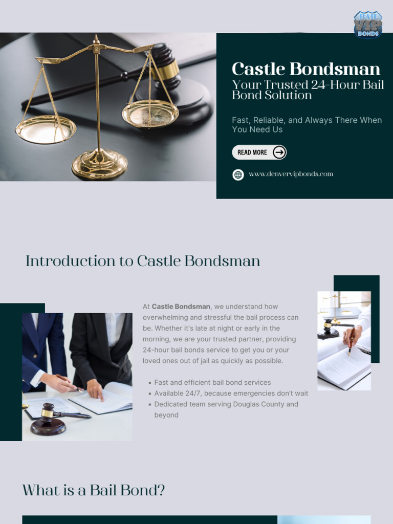 Castle Bondsman: Your 24-Hour Bail Bond Solution in Douglas County ...