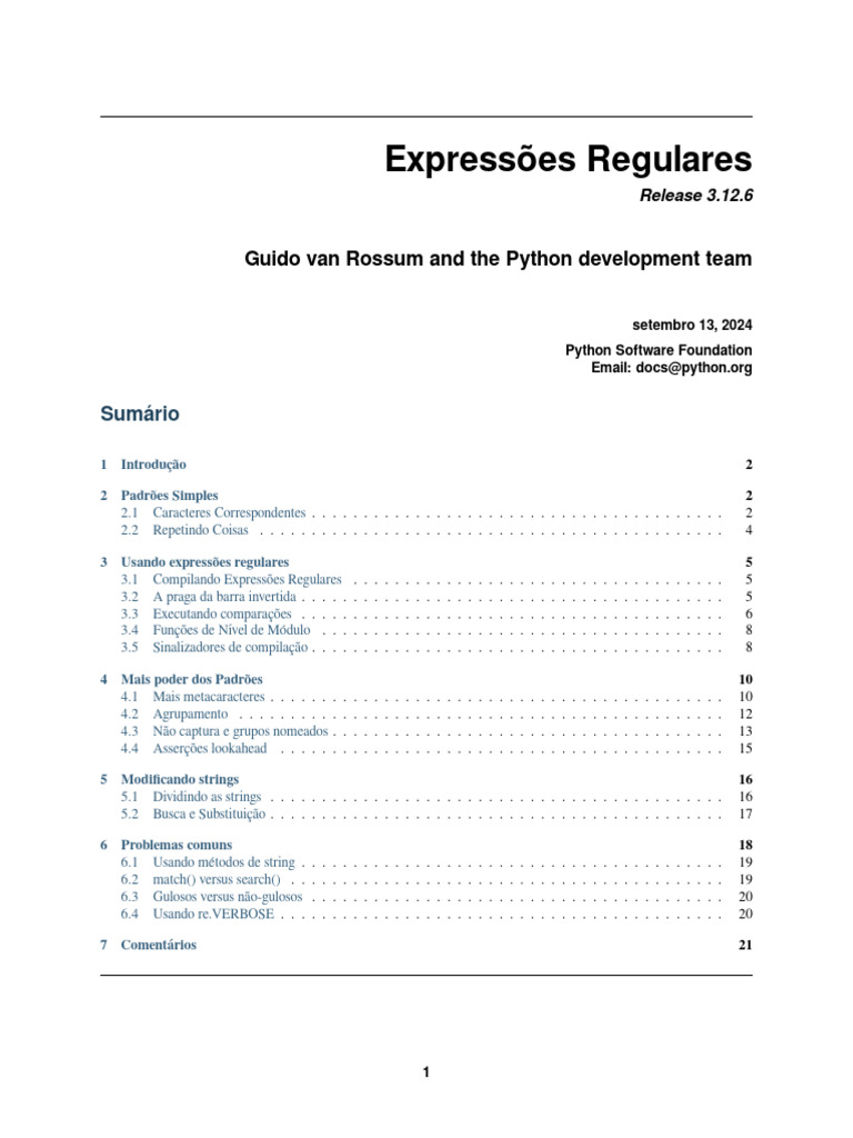 howto-regex | PDF howto-regex | PDF