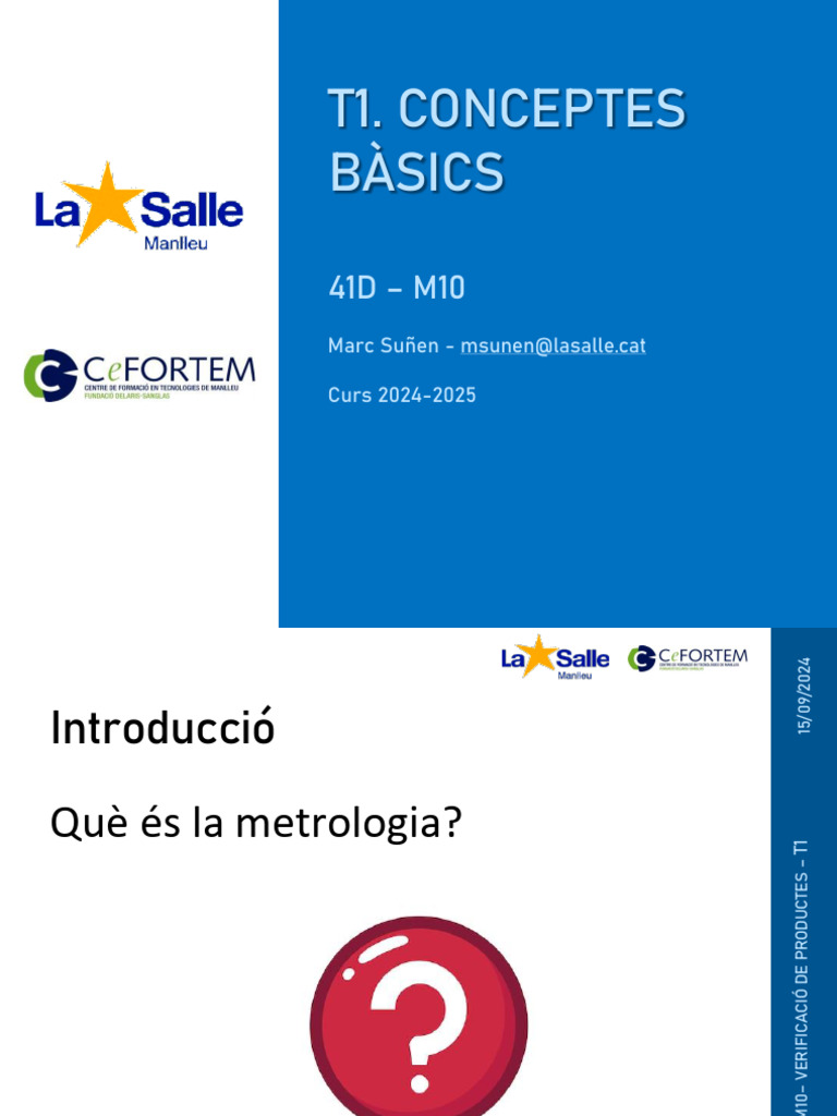 41D - M10 - T1 - Conceptes Bàsics | PDF