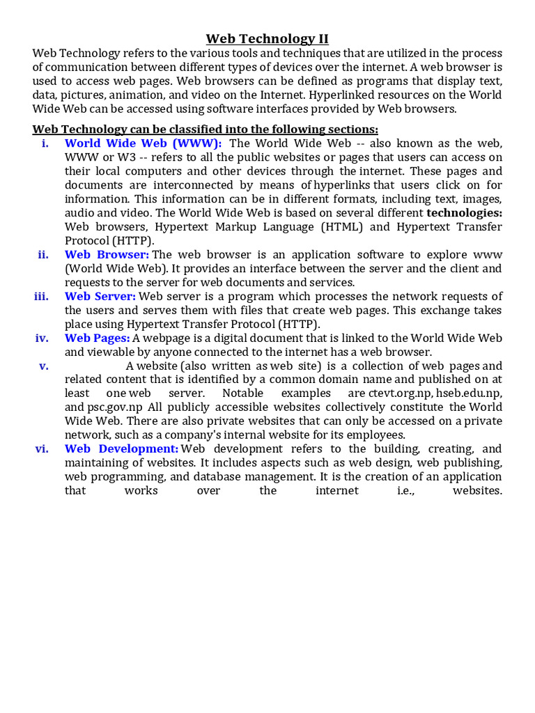 Computer Science Unit 3 Grade 12 | PDF