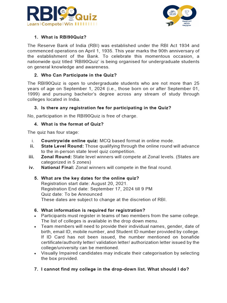 FAQs | PDF