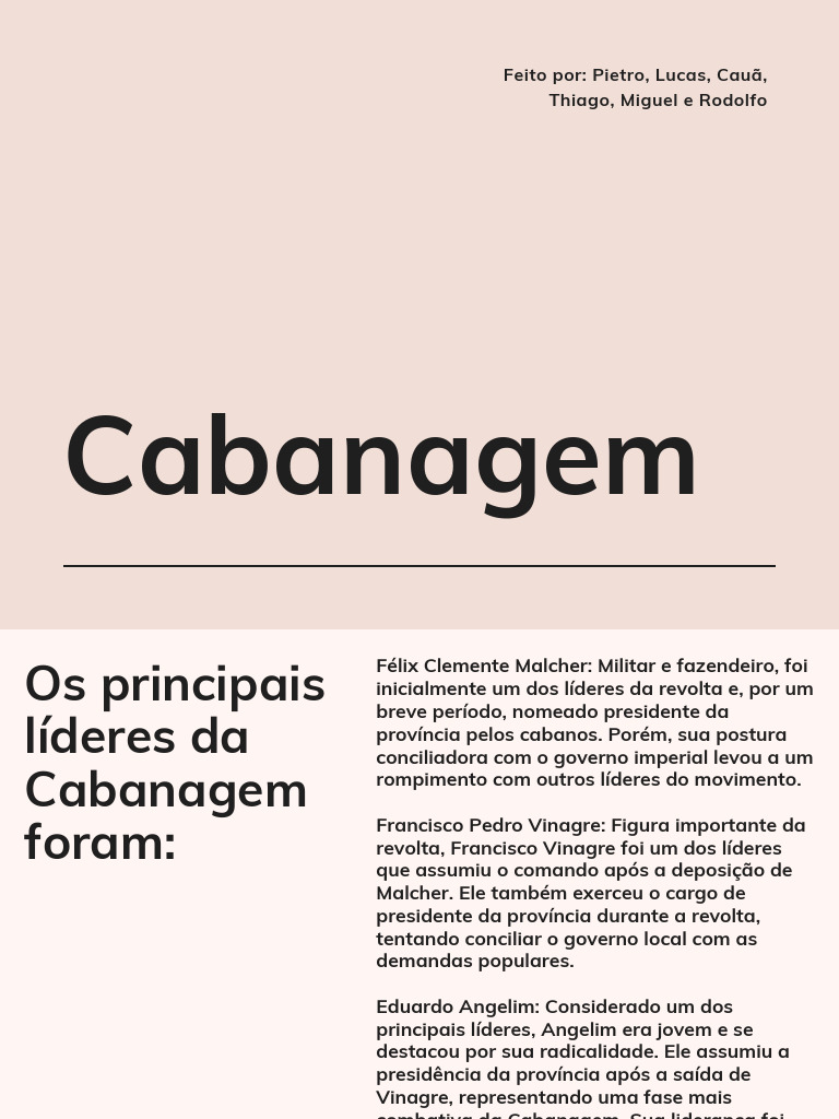 Cabanagem 20240917 075755 0000 | PDF