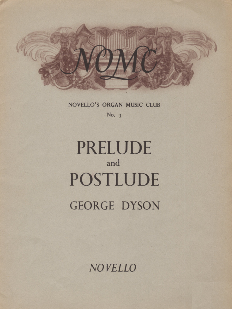 Dyson Prelude and Postlude | PDF