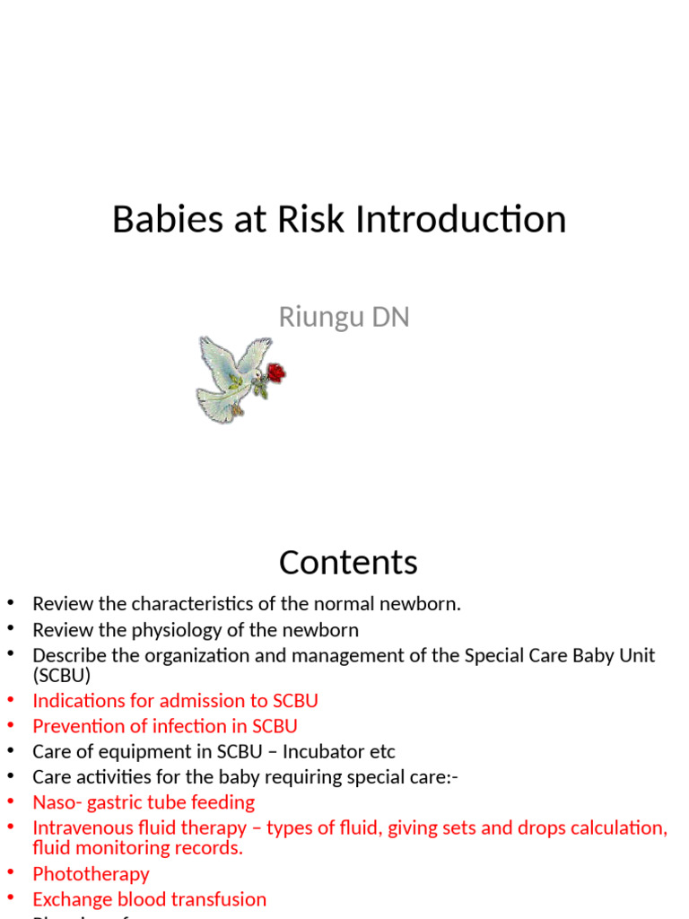 Admission Criteria Into Newborn Unit | PDF