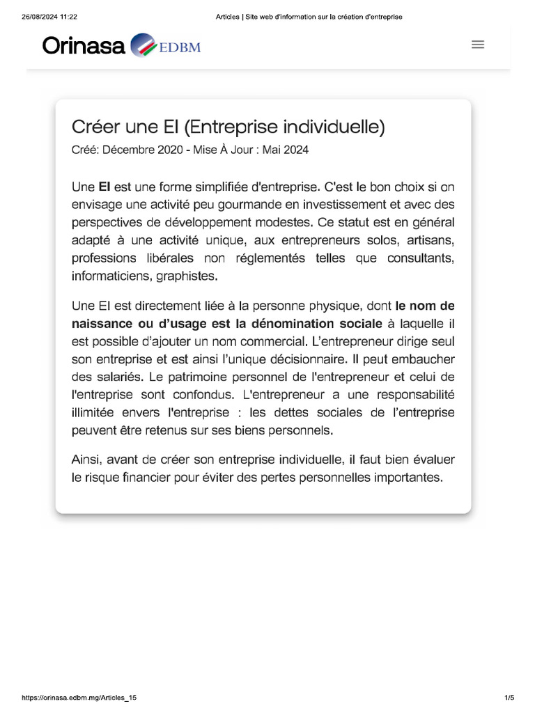 Carte Nif Stat 1 | PDF