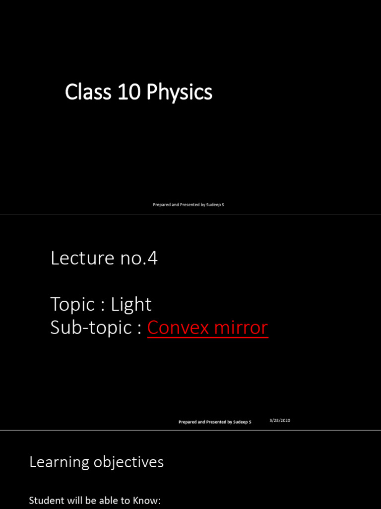 1712418746020.1.4 Convex Mirror | PDF