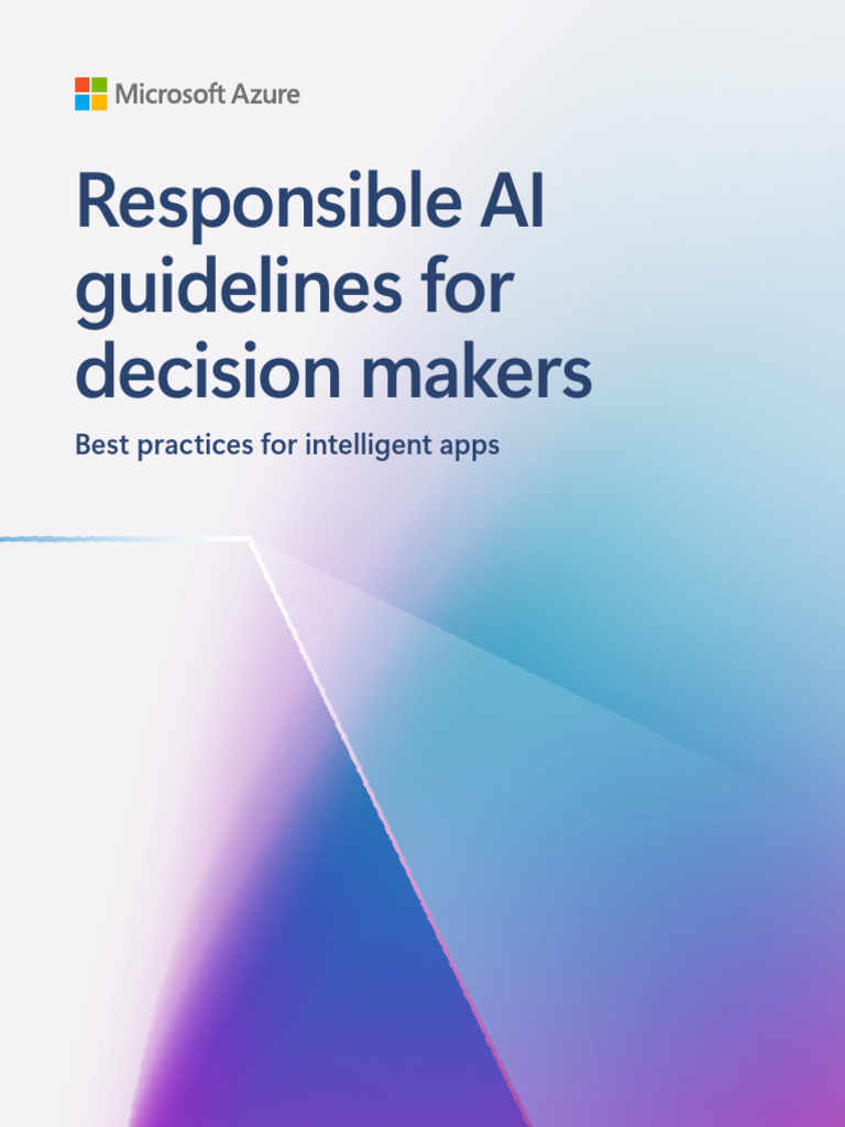 Responsible AI Guidelines for Decision Makers 1710726369 | PDF