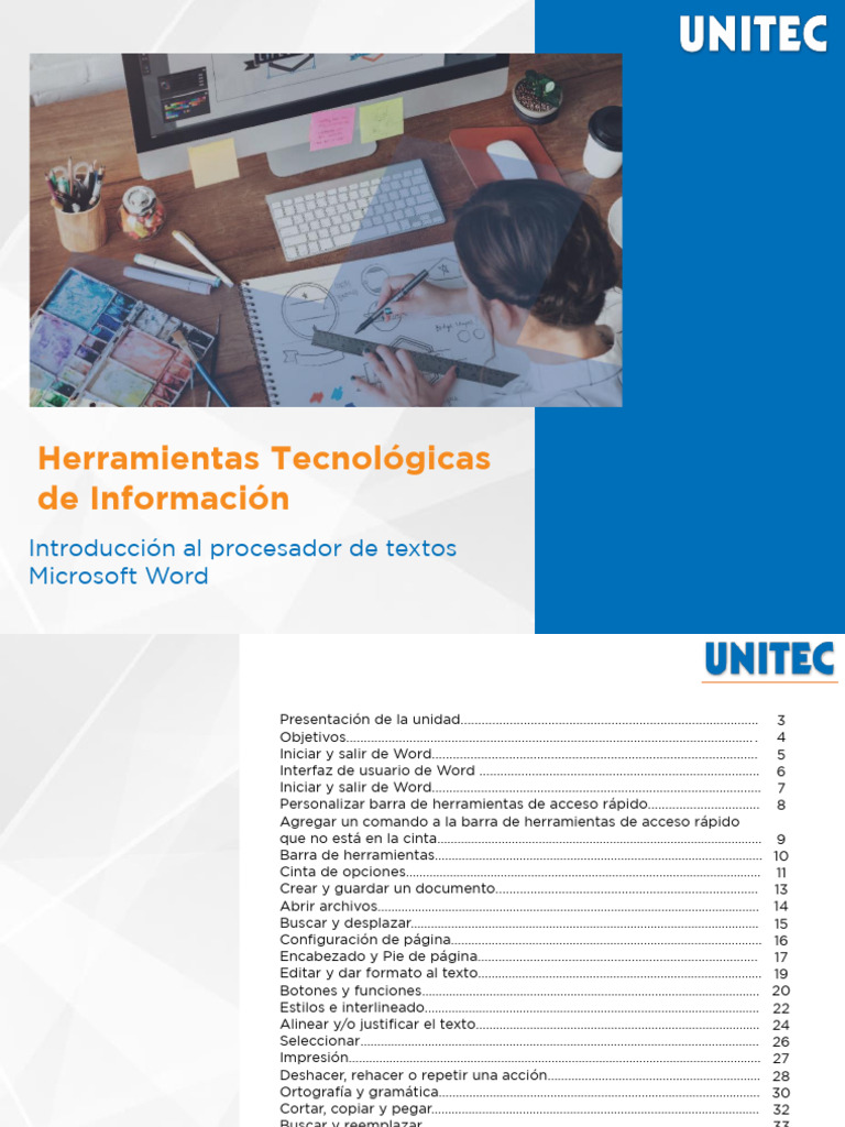 Unidad 1 - Introducción Al Procesador de Textos - HTI | PDF