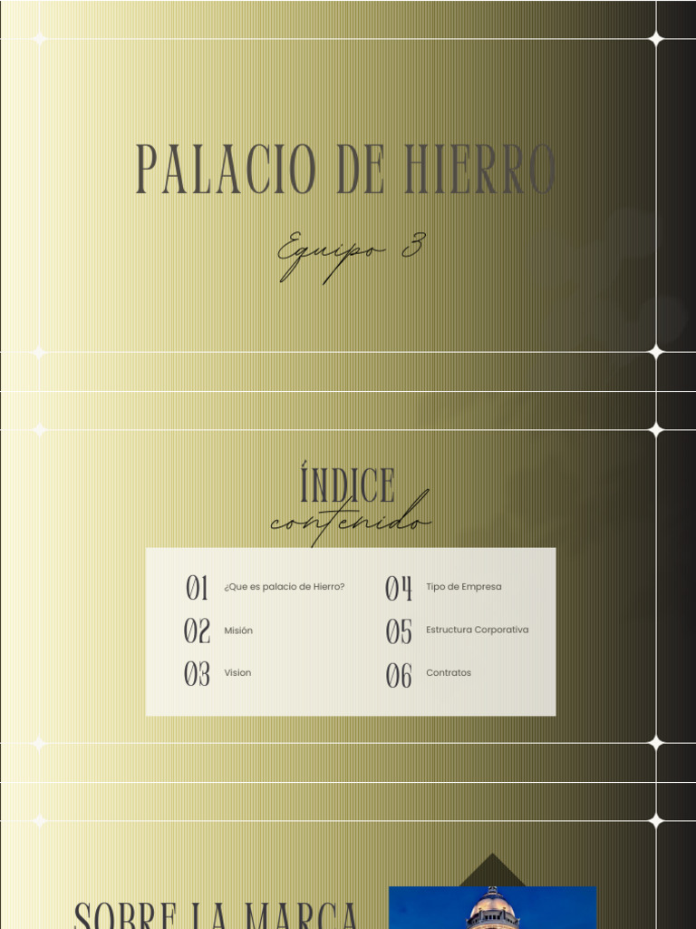 Grupo Palacio de Hierro PDF | PDF