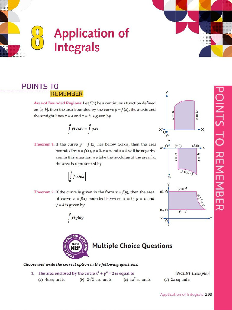 Application of Integrals | PDF