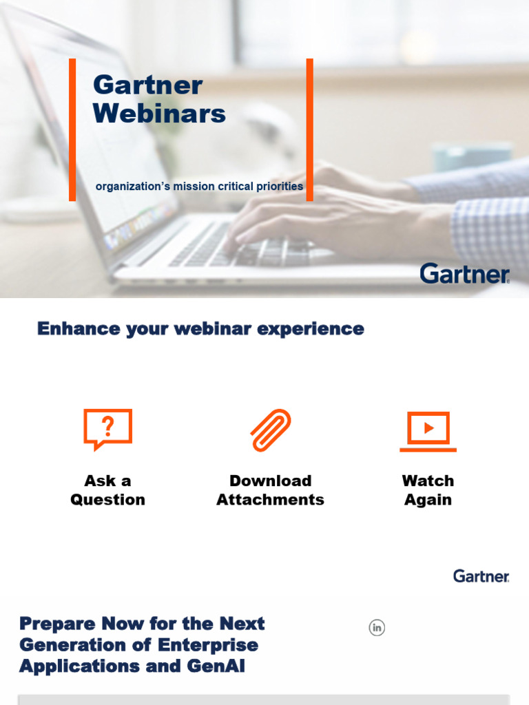 Prepare Now For The Next Generation of Enterprise Applications and ...