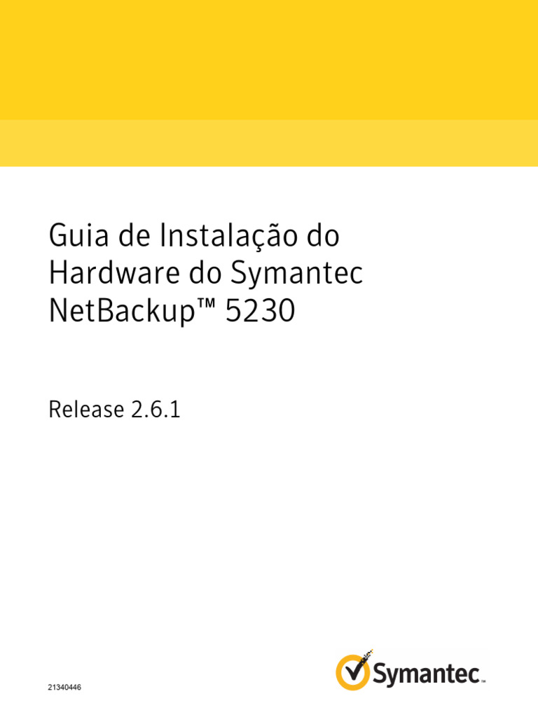 NetBackup 5230 Appliance HI Guide 261 | PDF